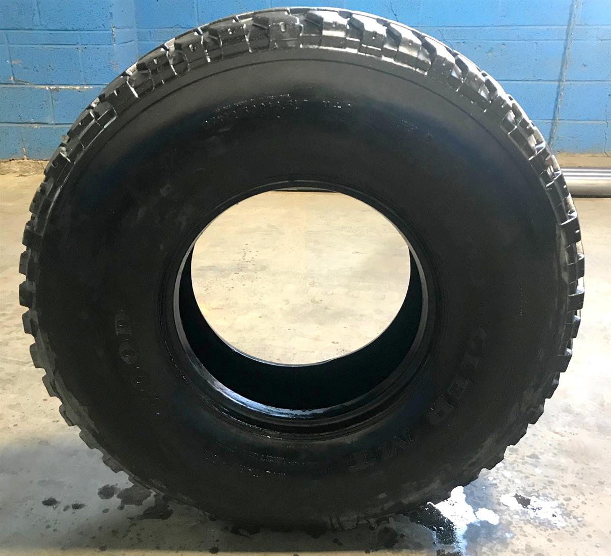 Goodyear Wrangler MT 37X12.5R16.5 LT Tire 100% Tread HMMWV